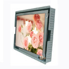 Full Color Sun Readable LCD Display For Gas Station , Sunlight Readable Outdoor Display
