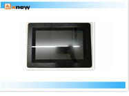 Fanless Flat True Industrial Touch Panel PC 10.1'' Capacitive IP55 Front 350cd/m2
