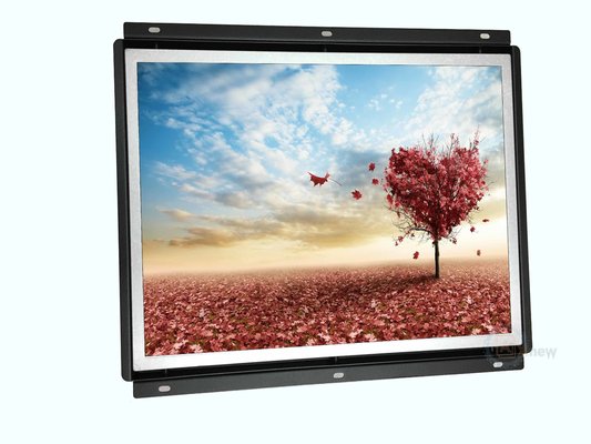 AC240V 1280X1024 High Brightness Monitor 17in 1000nits VGA DVI With LED Backlight